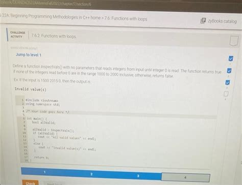solved define a function inspectvals with no parameters