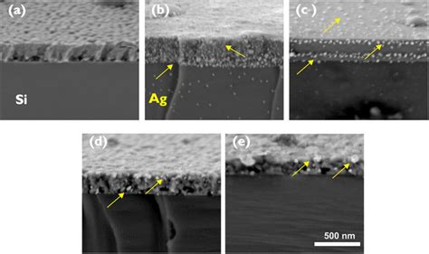 SEM Images Of The Morphology Of The Ag TiO Samples A Download Scientific Diagram