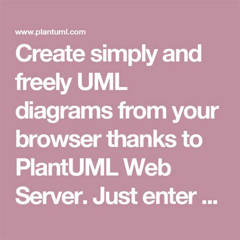 create simply and freely uml diagrams from your browser thanks to