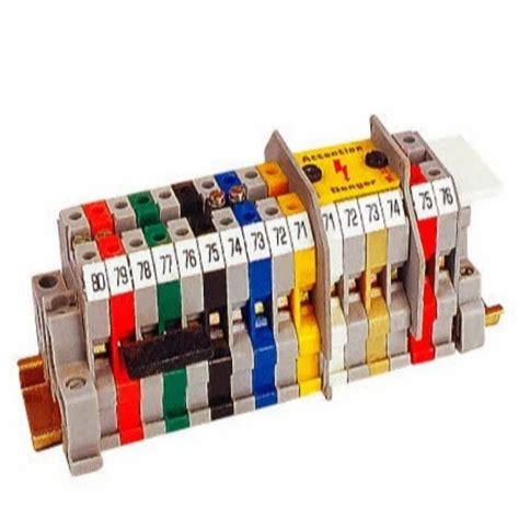 Din Rail Mounted Terminal Block Aluminium Male At ₹ 2500 Piece In Chennai