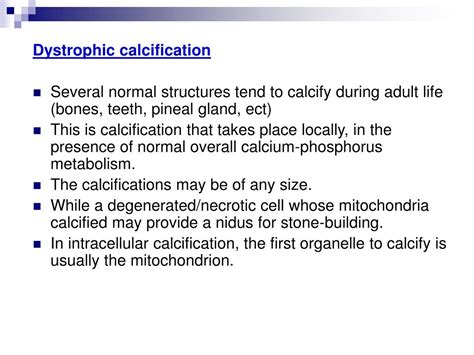Ppt Pathologic Calcification Powerpoint Presentation Free Download Id 3545884