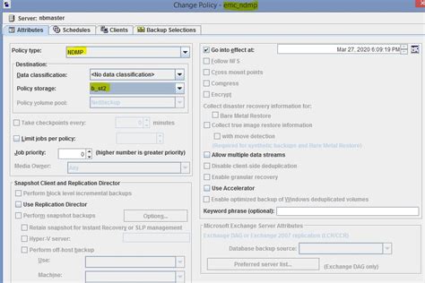 Remote Infrastructure Management Netbackup 8 1 2 Ndmp Backup Emc Isilon