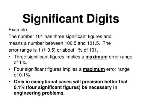 Ppt Significant Digits Powerpoint Presentation Free Download Id