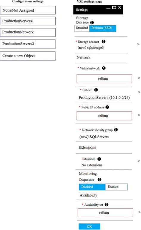 How Should You Configure The Vm Exam4training