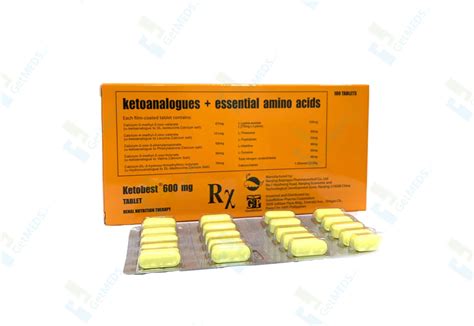 Ketoanalogue Essential Amino Acid 500 Mg Ketorose Tablets