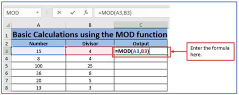 How To Use MOD Function In Excel Resource