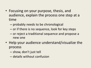 Process Analysis Essay PPTX
