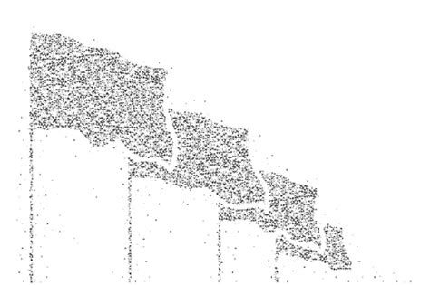 추상적인 기하학적 낮은 다각형 사각형 상자 픽셀 및 삼각형 패턴 플래그 그룹 모양 복사 공간 벡터 Eps 10와 흰색 배경에 검은 색 그림 개념에 대한 스톡 벡터 아트 및