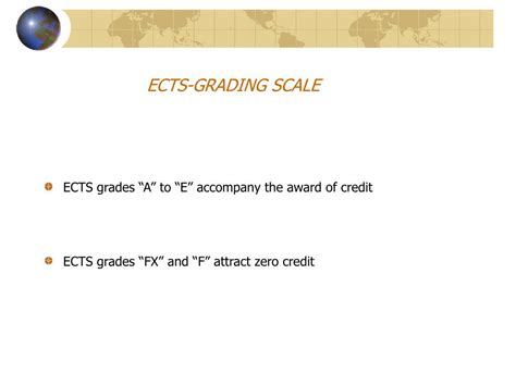 Ects Standard Grading Scale At Ruth Leal Blog