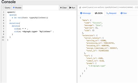 Failed To Delete And Confusion About Query Dgraph Discuss Dgraph