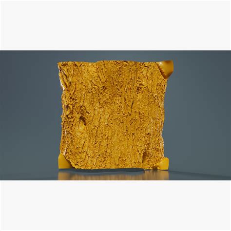 Tree Bark Chunk 3d Model Download Landscapes On