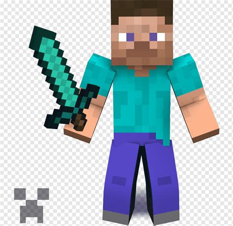 Minecraft Steve With Sword