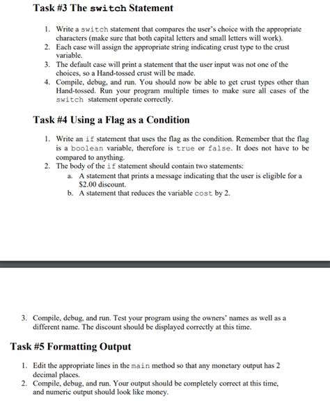 Solved Task 1 The If Statement Comparing Strings And