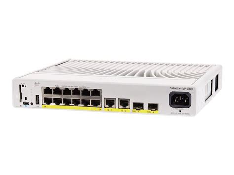 Cisco Catalyst 9000 Compact Switch 1 C9200cx 12p 2x2g E