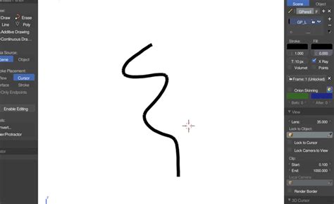 Animation Fix Non Continuous Grease Pencil Strokes Blender Stack