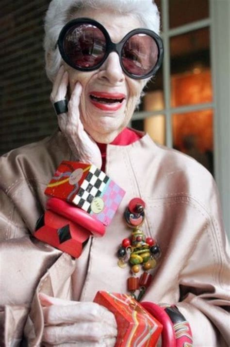 Pin by beauty master on бохо Iris apfel Style icon Style icons