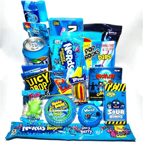 Blue Candy Box Lolly Boxes Online Candy Co