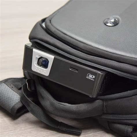 Aaxa P6x Dlp Pico Projector 4 Hour Battery Usb C Input Wireless Mirroring 1000 Lumens