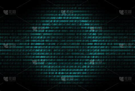 二进制代码抽象背景，数字通信代码。