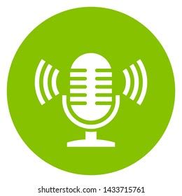 Voice Command Vector Icon Isolated On Stock Vector Royalty Free