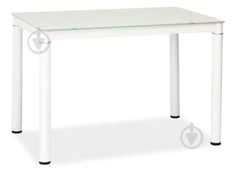 ᐉ Стіл обідній Signal Meble Galant 1100x700x750мм білий білий • Краща ціна в Києві Україні