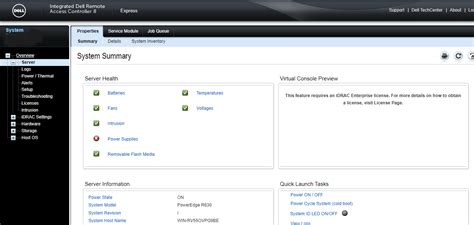Akses Remote Console Server Idrac Antmediahost