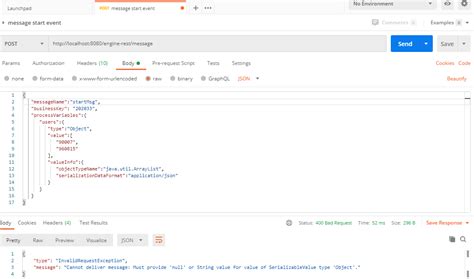 Read Json String Array From Postman Discussion And Questions Camunda Forum