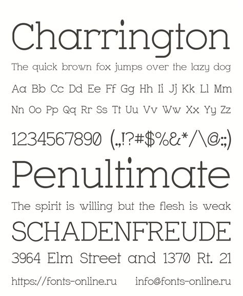 Charrington Font