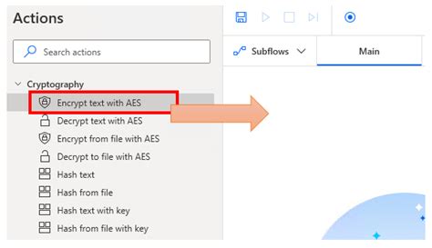 Encrypt Text With Aes Actionpower Automate Desktop Kaizenpersonal Computer Work