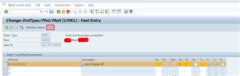 Enabling Batch Determination For Process Production Order