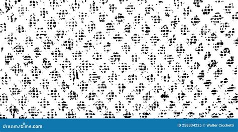 Decorative Retro Effect Illustration Fabric Style Pattern Stock