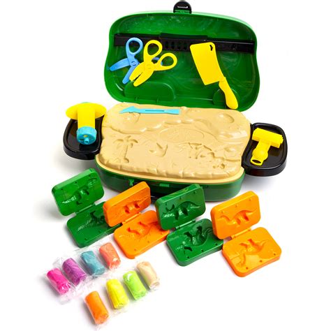 Пластелин Bazumi Набор для творчества и лепки динозавр купить по цене 1015 ₽ в интернет магазине