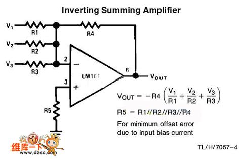 Inverting Amplifier Circuit Diagram