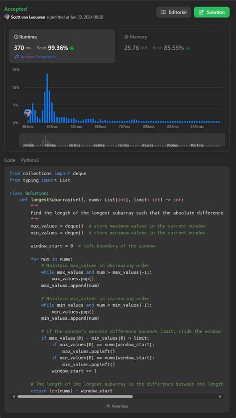 Scott Vanleeuwen On Linkedin Coding Algorithm Problemsolving