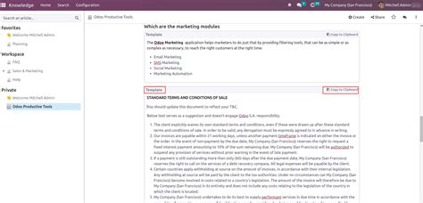 What Is Knowledge Module In Odoo 16