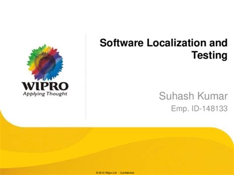 Ppt Software Localization And Testing