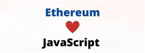 ethereum ️ javascript cheatsheet