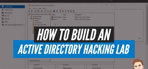 how to build an active directory hacking lab frank s world of data