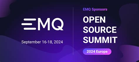 Emq Sponsors Open Source Summit Europe 2024 Emq