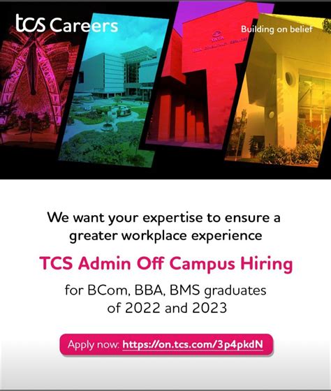 thebigmove tcs tcshiring admin adminhiring freshershiring bimal