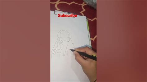 Easy Girl Front Look Bad Girl Style Look Pencil Drawing Easy Stech Art Youtube Shorts Youtube