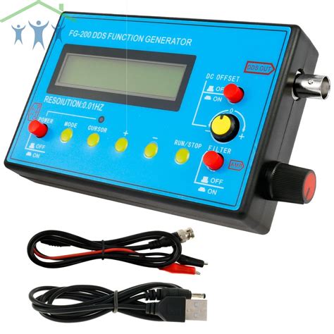 Signal Generator 001hz To 500khz High Precision Sine Wave Generator