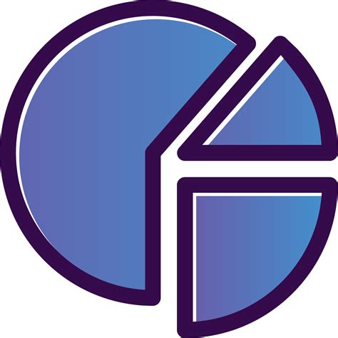 Pie Chart Pieces Vector Icon Design 20141395 Vector Art At Vecteezy