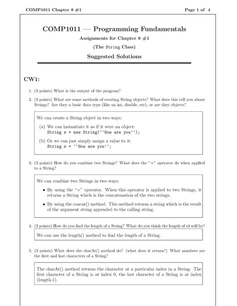 Ans8 1 Assignment Comp1011 Chapter 8 1 Page 1 Of 4 Comp1011