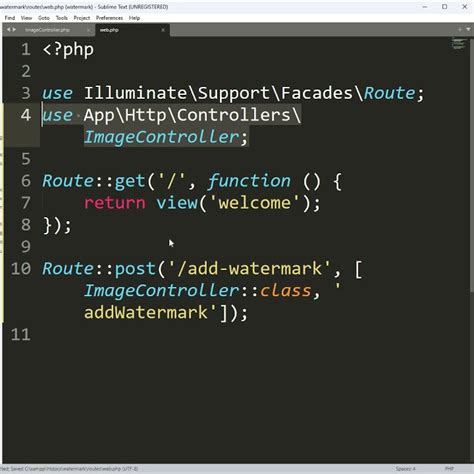 Laravel 11 Add Watermark To Images With Image Intervention
