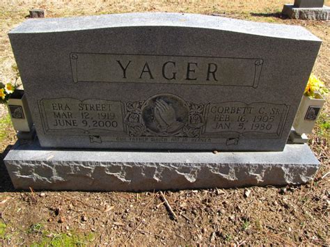 Corbett C Yager Sr 1905 1980 Find A Grave Memorial