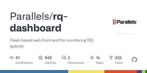 GitHub Parallels Rq Dashboard Flask Based Web Front End For Monitoring RQ Queues
