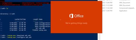 Customising Office Install Windows 10