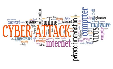 Cyber Attack Words Stock Illustration Illustration Of Business 131144864