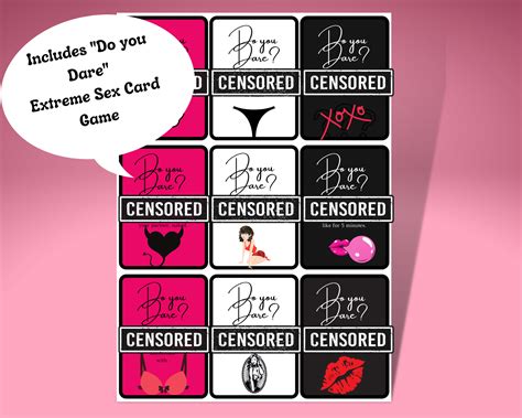 6 In 1 Ultimate Sex And Foreplay Card Game Bundle For Couples Etsy